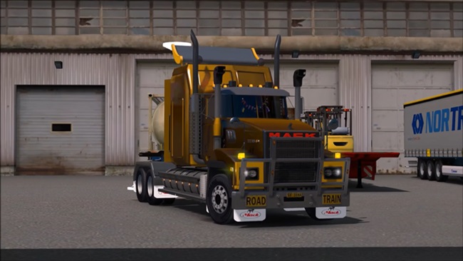 ETS 2 – Mack Titan V8 – KamyonYama