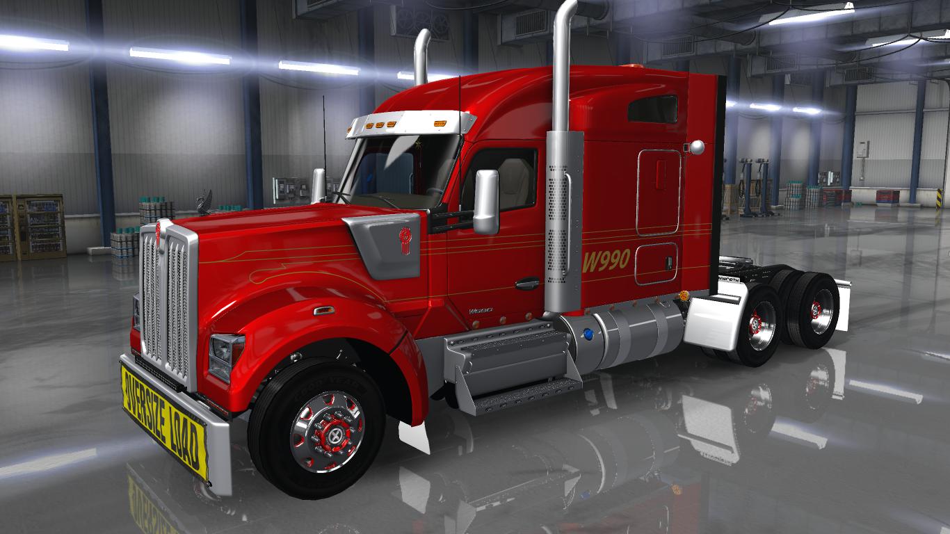 Kenworth w990 snowrunner