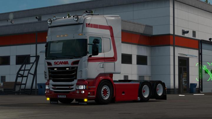 ETS2 - Scania Rjl Holland Style Skin (1.34.x) | KamyonYama
