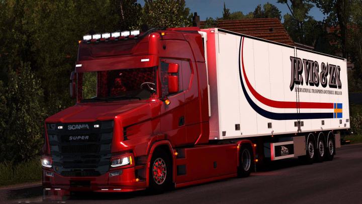 ETS2 – Scania S730 T Vlaustin Tır Yaması V4 (1.38.x) | KamyonYama