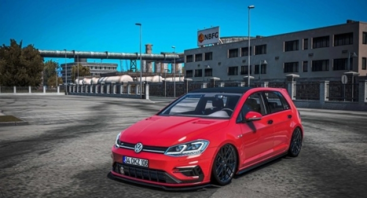 ETS2 Volkswagen Golf R Line 7.5 2018 (1.45) | KamyonYama