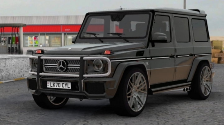 ETS2 Mercedes-Benz W463 2012 G65 Amg Araba Yaması V4.5 (1.46) – KamyonYama