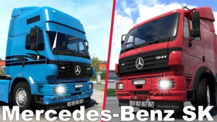 ETS2 Mercedes-Benz Sk V1.3.6 (1.46) | KamyonYama
