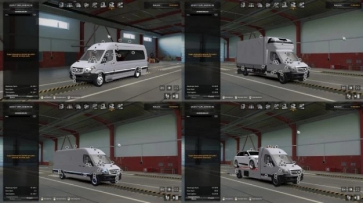 ETS2 Mercedes Sprinter V2.0 (1.46) – KamyonYama