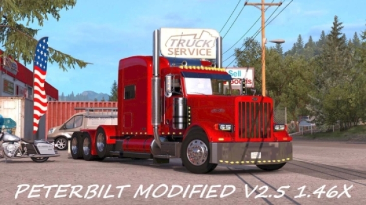 ATS Peterbilt 379/389 Modifiyeli Tır Yaması V2.5 (1.46) – KamyonYama